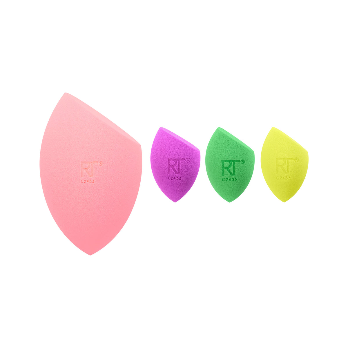 Real Techniques Hyperbrights XL + Mini Miracle Complexion Sponge Kit, 4 ...