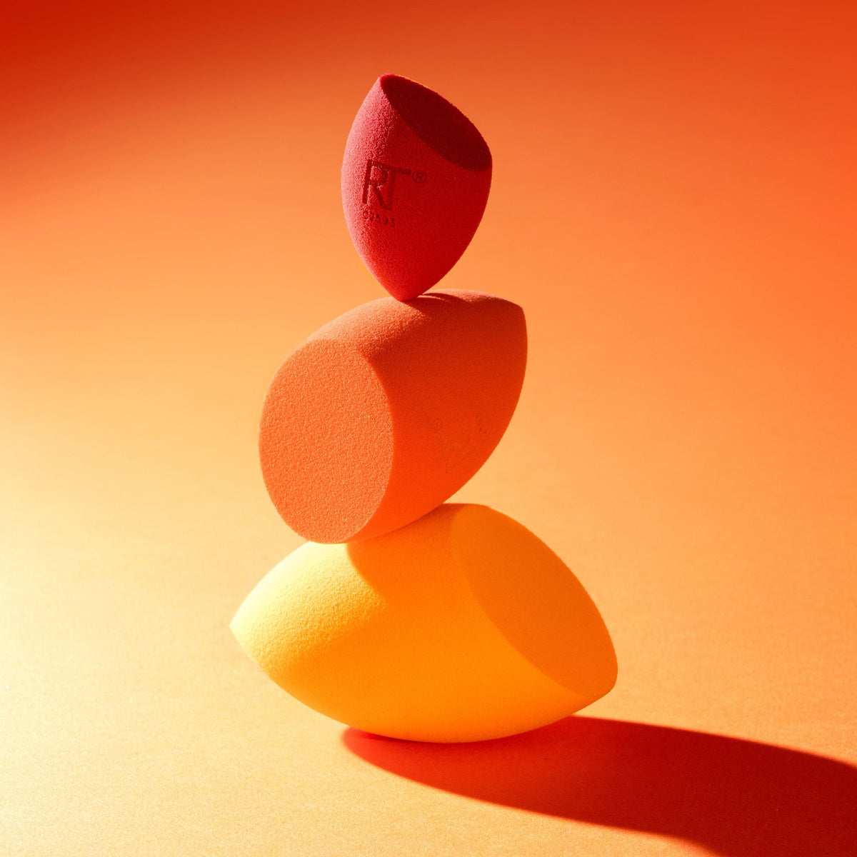 Real Techniques Solar Power Sunsoaked Sponge Trio, 3 Count ...